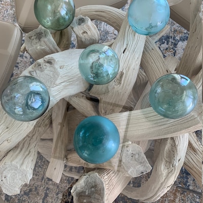Six Different Colored Authentic Japanese Glass Floats, Alaska Beach ...