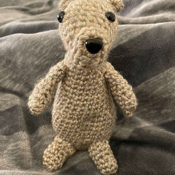 Crochet Pattern for Monty the Realistic Crochet Marmot Aka Groundhog ...