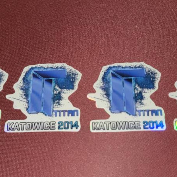 Titan Holo Katowice 2014 CSGO CS Counter Strike CS2 Sticker (holo ...