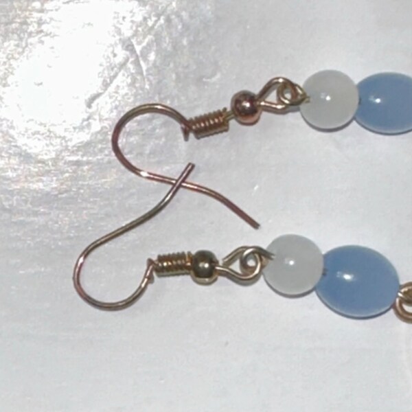 Gold Plated 20mm Ear Wire Hooks With Wire Wrap and Bead Ball Accent ...