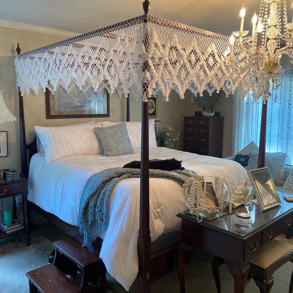 Double Diamond Arch Hand Tied Canopy (choose Size) - Etsy