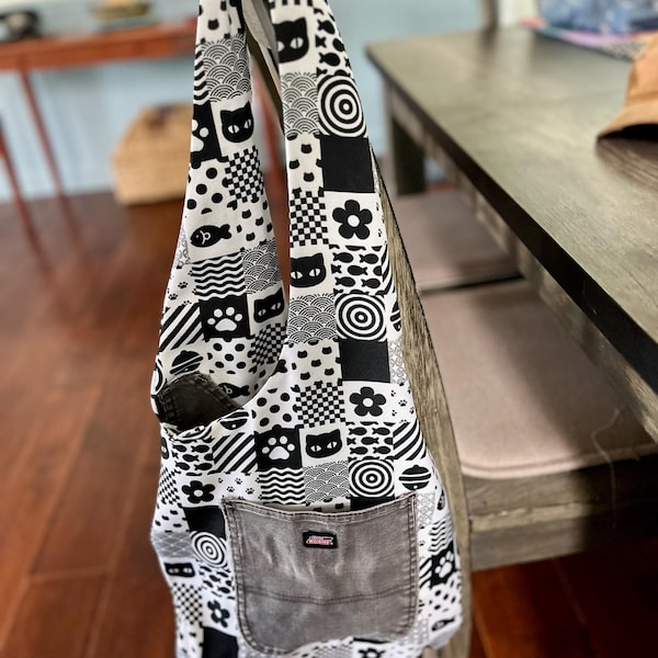 Round Bag Sewing Pattern Shoulder Bag Sewing Pattern Bag Pattern ...