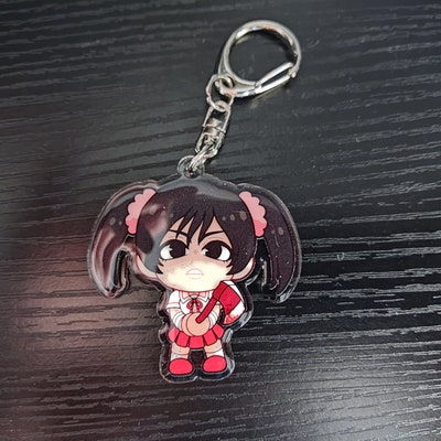 Chibi Acrylic Keychains Commission double-sided Charmcustom ORDER - Etsy