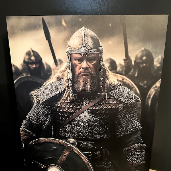 Custom Battlefield Warriors, Custom Viking Portraits, Personalized ...