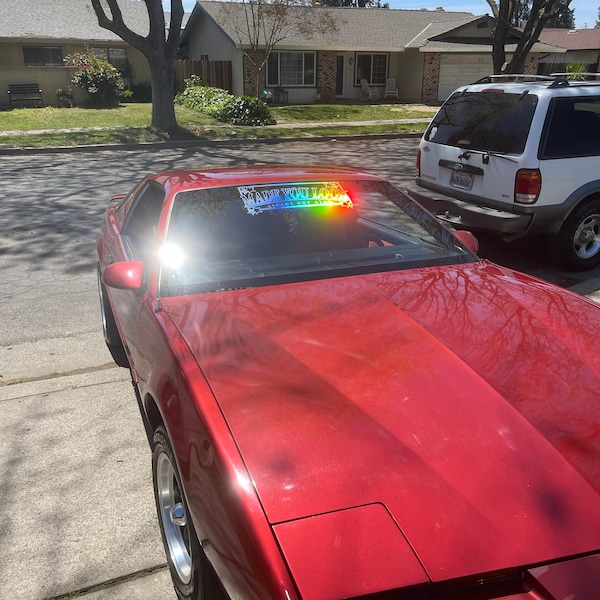 Made You Look Street Car Club Windshield Rear Window Decal Car Sticker ...