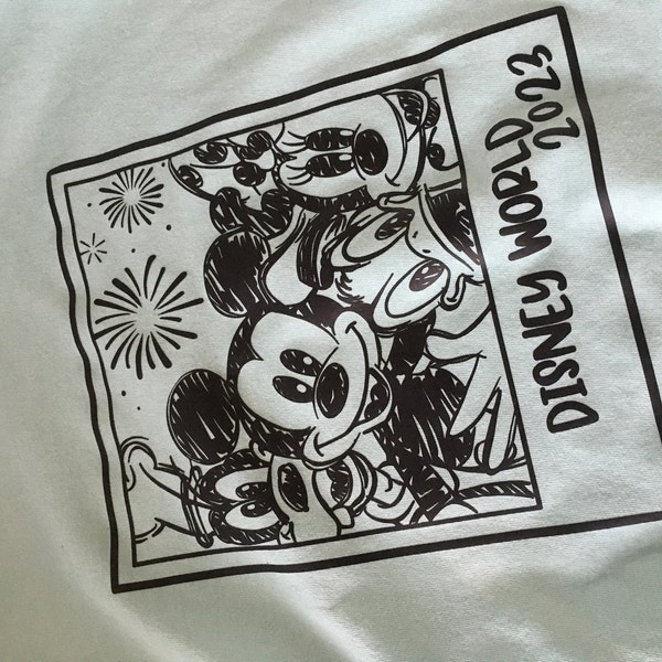 Mickey Mouse Gang Polaroid SVG Disneyworld PNG Dxf Classic Mickey ...