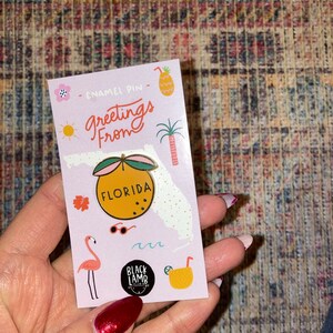 Miami Art Deco Building Enamel Pin - Etsy