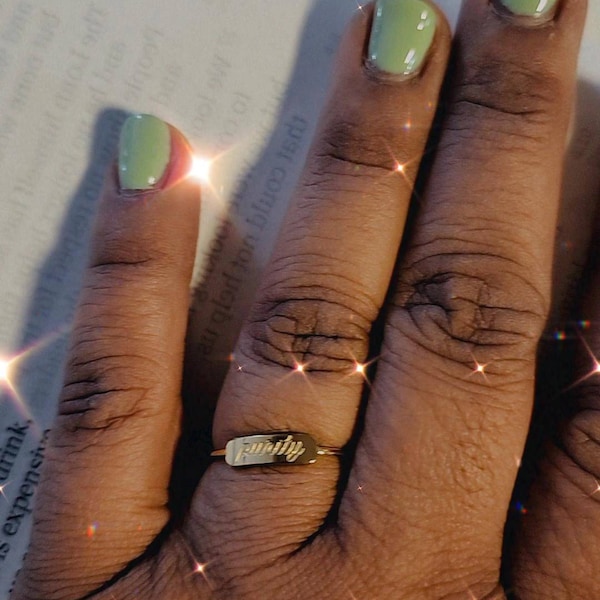 Purity Ring, Promise Ring, Christian Jewelry Gift, Scripture Ring ...