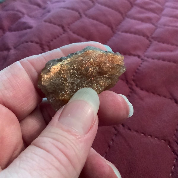 Multi Rainbow Solar Quartz Gemstone, Natural Solar Quartz Window Druzy ...