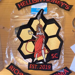 Custom Patch for Bikers Any Size Motoclub Jacket Large | Etsy