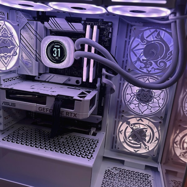 Butterfly - Gaming Computer Fan Shroud/ Grill /cover - Custom 3D ...