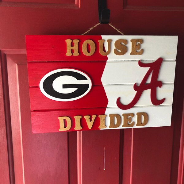 Georgia Bulldogs Wooden Sign - Etsy