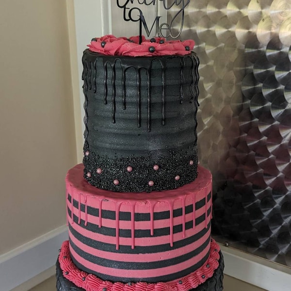 Elegant Gold Cake Topper 30th Birthday Cake Topper - Talk Thirty to Me ...