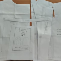 Chef Jacket Pattern for Kids, Sizes 3, 4, 5, 6, 7, 8, 9, 10, 11, 12 ...