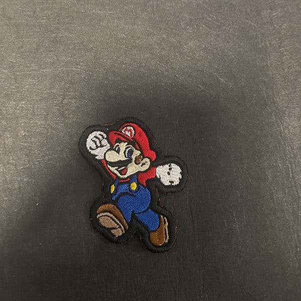 Super Mario Patch File for Embroidery, Machine Embroidery, Digital File ...