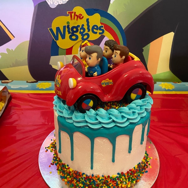 THE WIGGLES Cake Topper - Emma - Wiggles Theme - Party - Birthday ...