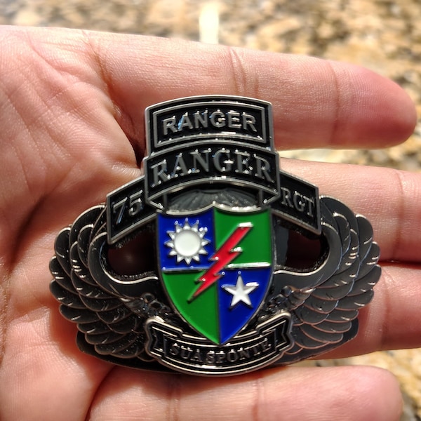 US Army 75th Ranger Regiment Challenge Coin 147 - Etsy