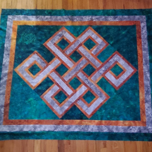 Lap-throw Size Celtic Knot Quilt Pattern - Etsy