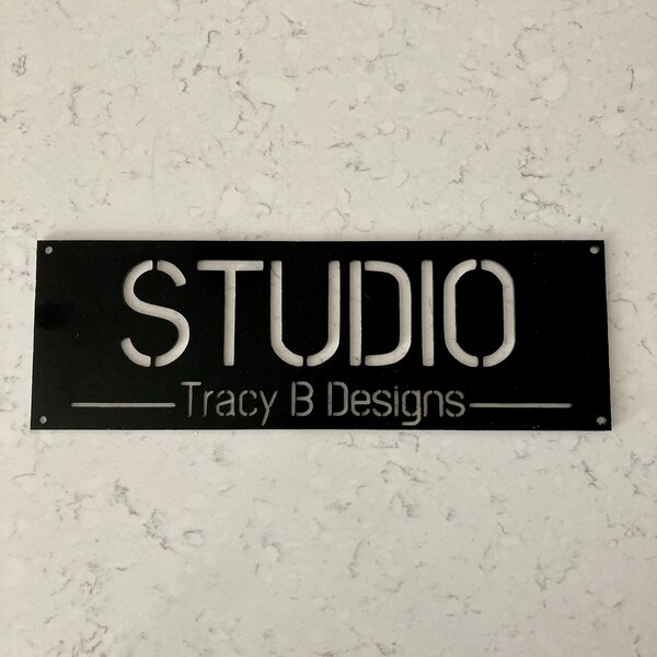 Custom Metal Sign, Metal Name Sign, Metal Signs, Personalized Metal ...