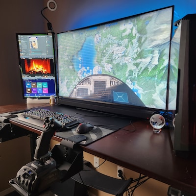 VKB Gladiator Desk Mount STL - Etsy