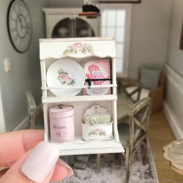 Miniature Book Shelf 1:6 Scale - Etsy
