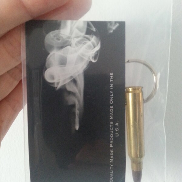 Bullet Key Chain Brass .223 Caliber ACP Recycled. Brass 223 Remington ...