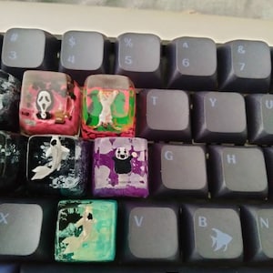 Artisan St.itc.h Keycaps, St.itc.h Anime Artisan Keycap, Custom Resin ...