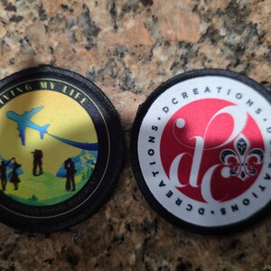 Custom Iron on Patches Choose Your Shape, Custom Made Printed Patches ...