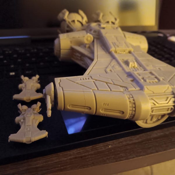 Munificent Class Star Frigate for Star Wars Armada - Etsy