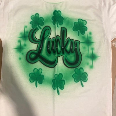 Airbrush T Shirt Script Swirly Name - Etsy