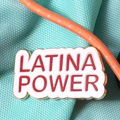 Latina Enamel Pin Latina Power Feminist Pin Latinx Latina Pins Latina ...