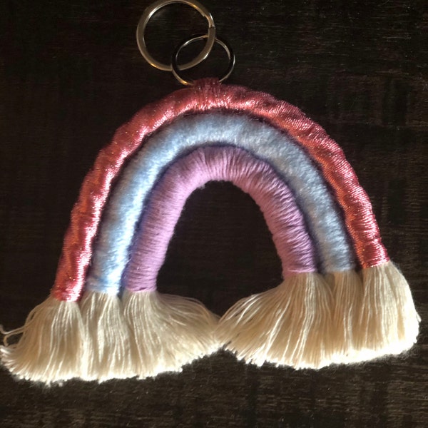 Macrame Doll Keyring, Macramé Girl Keyring, Macrame Boy Keyring ...