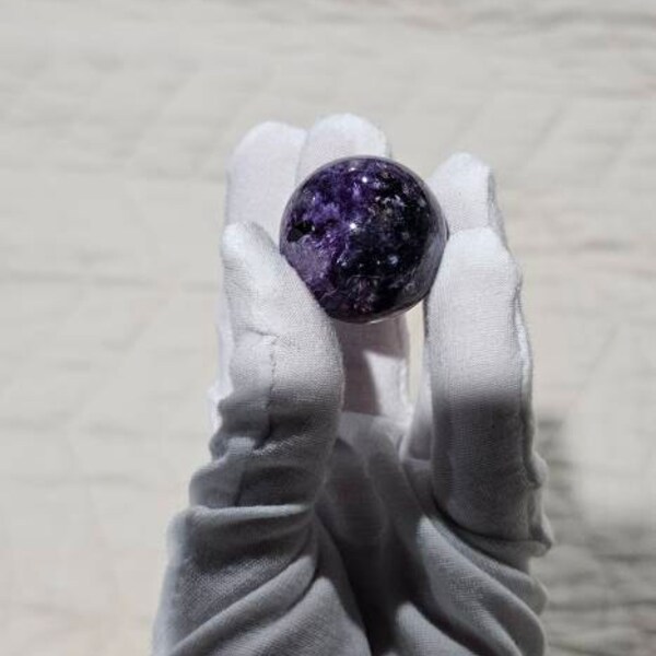 Charoite Stone Sphere (1" - 2") - Grade AA - Charoite Crystal Sphere ...