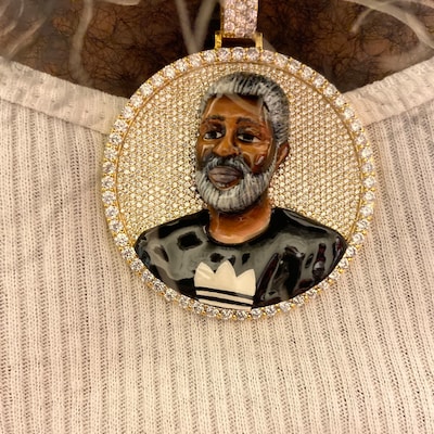 Custom Ice Out Moissanite Diamond Skull Men Pendant, Silver Skull Face ...