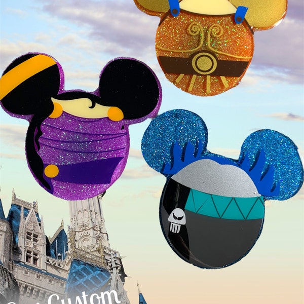 Mouse Shaped SVG Set Hero and Damsel in Distress Set Digital Download ...