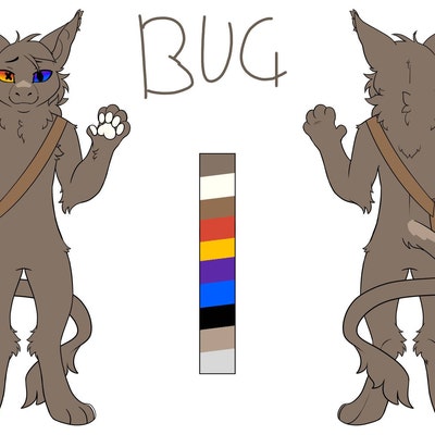 Cat Reference Sheet, Base, Lineart, Warrior Cats, Ocs - Etsy