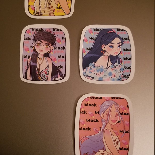 Cute Die Cut Sticker, Kawaii Japanese Lucky Charm Stickers, Waterbottle ...