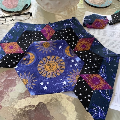 Kismet Kiss Quilt PDF Patchwork Quilt Pattern Hand Piecing - Etsy