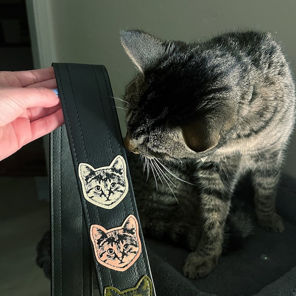 Custom Cat Camera Strap - You Pick the Strap and Cats - We Do the REST ...