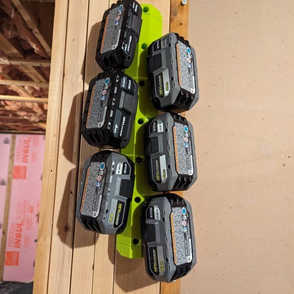 Large Ryobi Charger Holder for Ryobi Link Wall Rail Garage Tool Storage ...