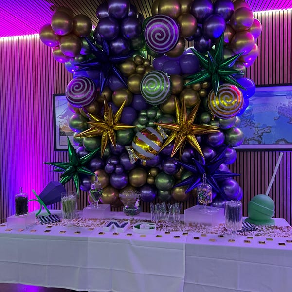 Giant Chocolate, Candyland Party Decoration, Coffe Shop Bakery ...