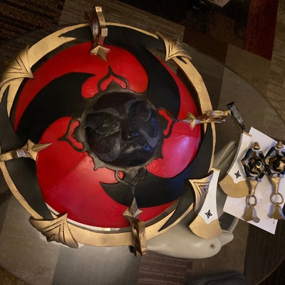 Genshin Impact Cosplay Prop Scaramouche's Hat Digital DIY Template ...