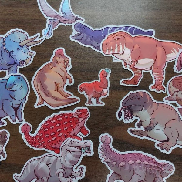 Cretaceous Chonkers Mosasaurus, Original Art, Die Cut, Hand Cut, Vinyl ...