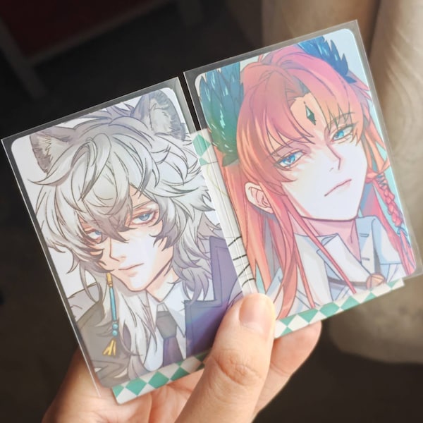 HSR IPC ID Cards Dr Ratio Aventurine Ratiorine Holographic Photocard - Etsy