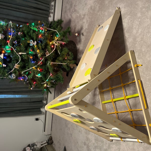 Climbing Triangle Two-sided Ramp Kletterdreieck Climbing Arch - Etsy