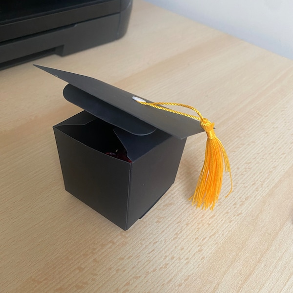 Graduate Cap Gift Boxes, 3D Graduation Party Gift Box Set, Graduate Hat ...