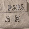 3D Puff Embroidery Font, Varsity 3D Puff Outline, Athletic Embroidery ...