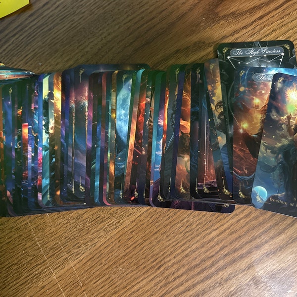 Divine Celestial Tarot Deck | Full Tarot Deck 78 Cards | Major & Minor Arcana | FREE Tarot ...