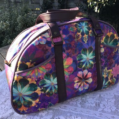 Swoon Patterns: Betty Bowler PDF Bowling Bag Purse Travel Bag Weekender ...