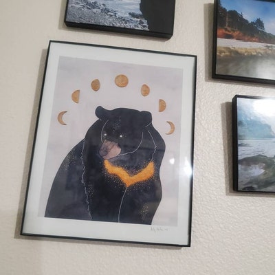 Moon Bear Print - Etsy